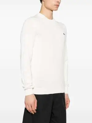 Lacoste Logo-patch Ribbed-knit Jumper
