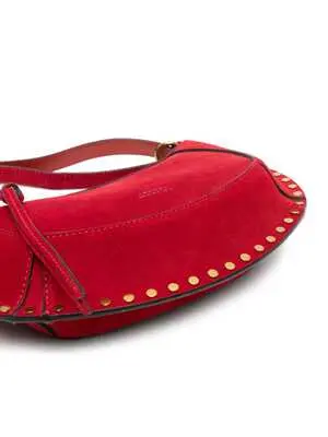 Isabel Marant Étoile Oskan Moon Suede Shoulder Bag - Red
