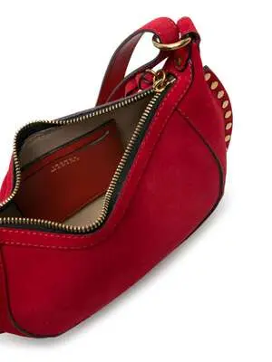 Isabel Marant Étoile Oskan Moon Suede Shoulder Bag - Red