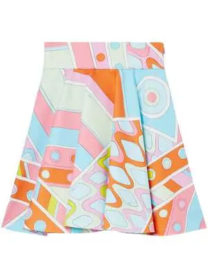 Emilio Pucci Vivara Printed Miniskirt