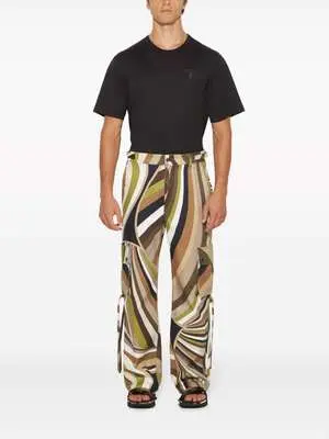 Emilio Pucci Iride-print Cargo Trousers