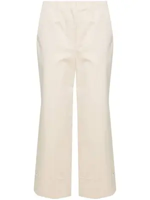 Theory Mid-rise Cropped Trousers