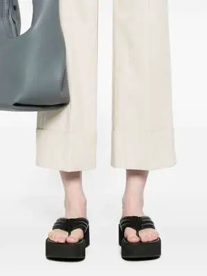 Theory Mid-rise Cropped Trousers