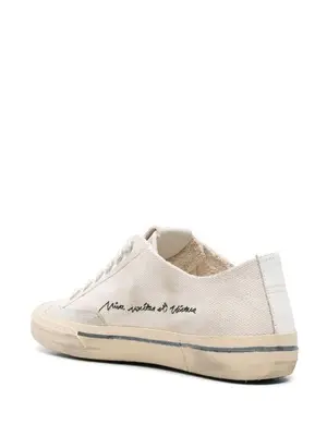 GOLDEN GOOSE Star-patch Canvas Sneakers