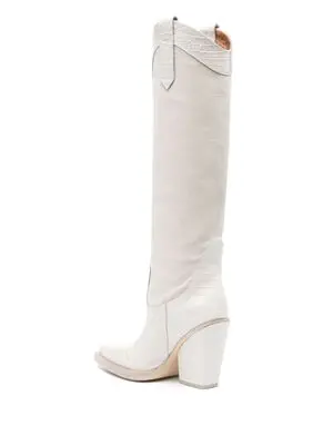 Paris Texas El Dorado 100mm Boots - Neutrals
