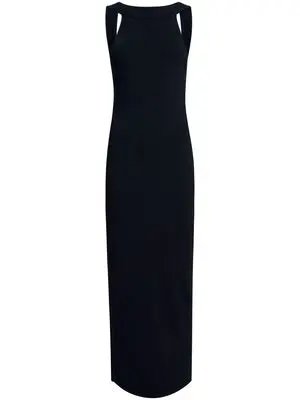 Khaite Media Open-back Midi Dress