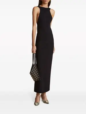 Khaite Media Open-back Midi Dress