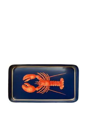 LES-OTTOMANS Fauna Lobster Metal Tray