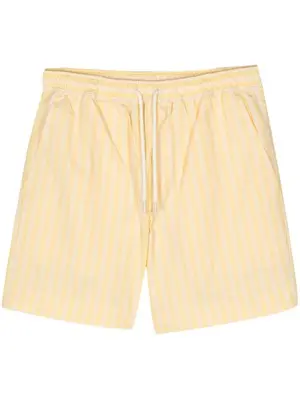 Maison Kitsune Light Wash Shorts For Men