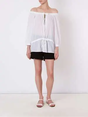AMIR SLAMA Off-shoulder Blouse