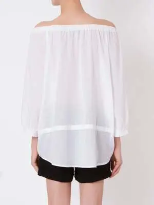 AMIR SLAMA Off-shoulder Blouse