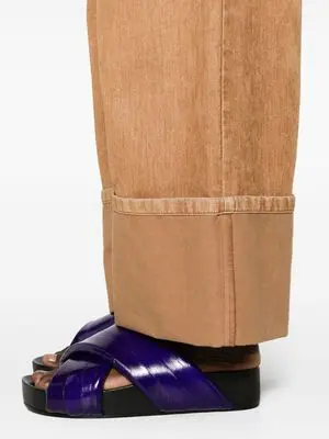 Marni High-waist Wide-leg Trousers