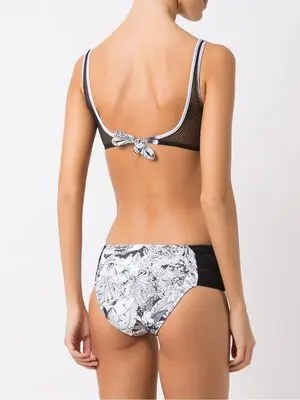 AMIR SLAMA Panelled Bikini Set