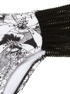 AMIR SLAMA Panelled Bikini Set
