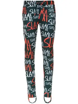 AMIR SLAMA Stirrup Track Trousers