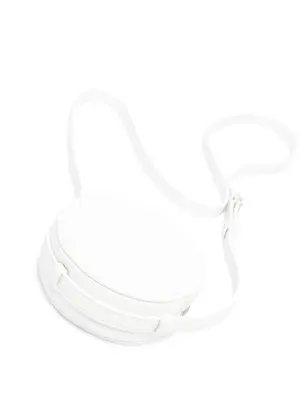 COURREGES Re-edition Circle Cross Body Bag - White