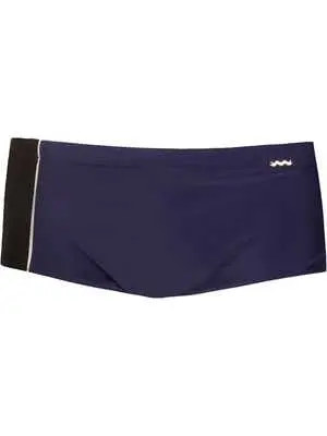 AMIR SLAMA Panelled Swimming Trunks - Blue