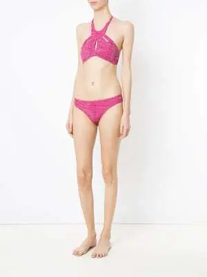 AMIR SLAMA Cut Out Bikini Set