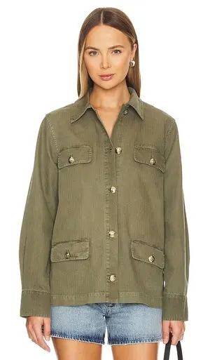 ANINE BING Corey Jacket - Army Green