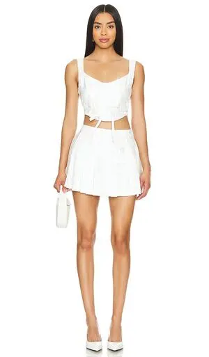 For Love & Lemons X Adelaide Mini Skirt