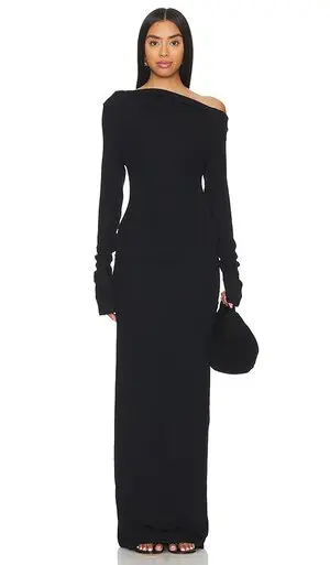 SNDYS. Reyna Maxi Dress - Black