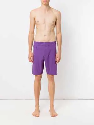 AMIR SLAMA Mid-rise Swim Shorts