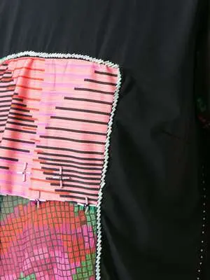 AMIR SLAMA Panels Beaded Blouse