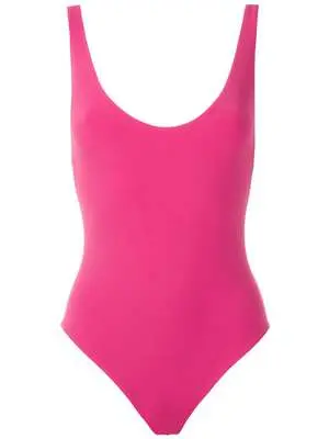 AMIR SLAMA U-neck One Piece Swimsuit - Pink