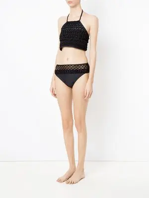 AMIR SLAMA Macramé Bikini Set