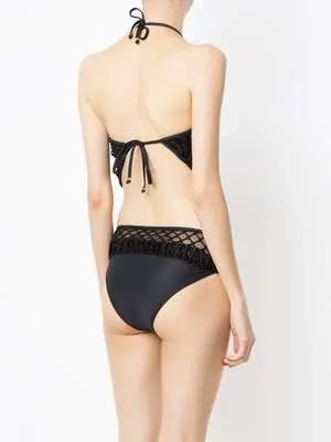 AMIR SLAMA Macramé Bikini Set