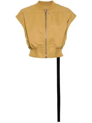 Rick Owens Babel Tatlin Sleeveless Bomber Jacket