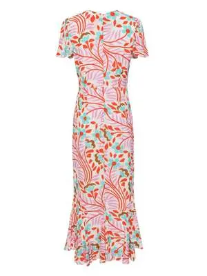 Rhode Lulani Printed Midi Dress