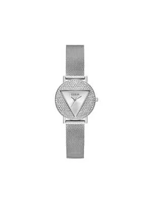 Guess Iconic 36mm Quartz Watch - Silver