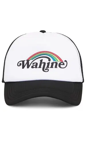 WAHINE Trucker Hat - Black