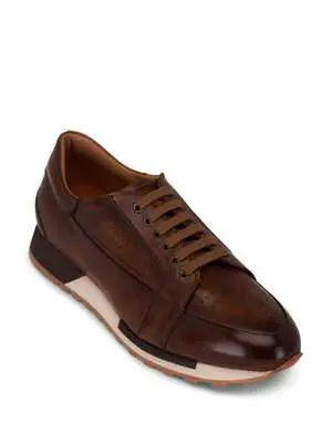 Bontoni Vento Leather Lace-up Sneakers