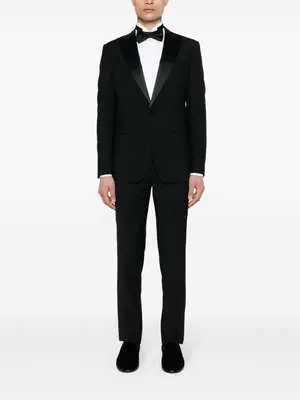 Giorgio Armani Contrast Wool Single-breasted Suit