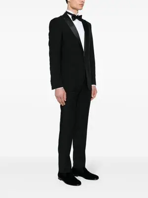 Giorgio Armani Contrast Wool Single-breasted Suit