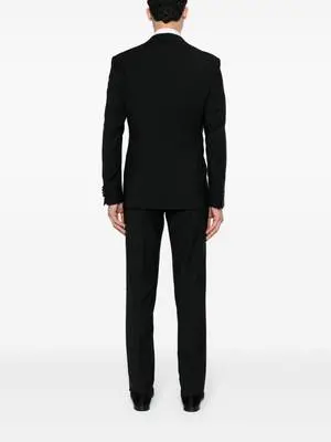 Giorgio Armani Contrast Wool Single-breasted Suit