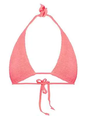 Bond Eye Jean Bikini Top - Pink