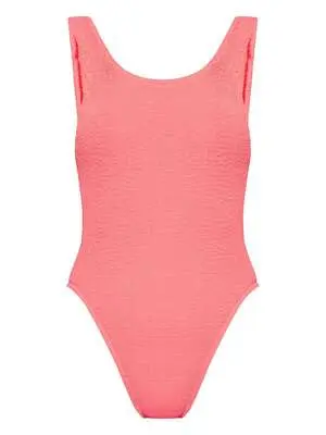 Bond Eye Maxam Crinkled One-piece Swimsuit - Pink