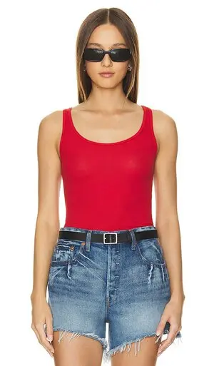 Michael Lauren Mason Basic Rib Tank