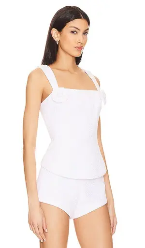 Majorelle Clemence Top - White