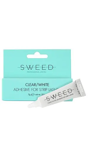 SWEED LASHES Adhesive For False Lashes - Clear & White