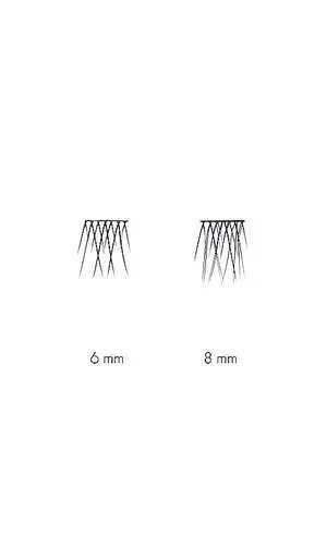 SWEED LASHES Short No Lash Cluster Duo In Black