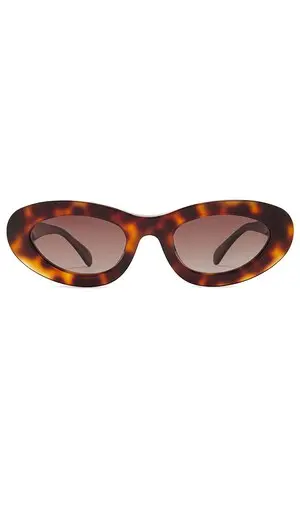 ANINE BING Roma Sunglasses In Brown