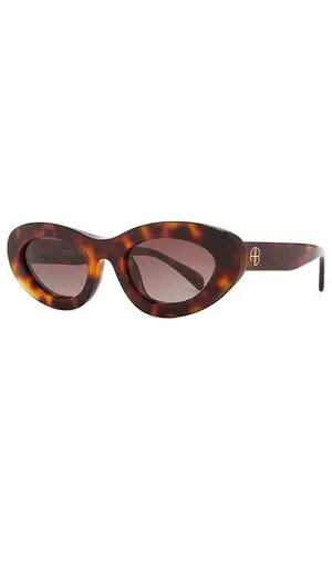 ANINE BING Roma Sunglasses In Brown
