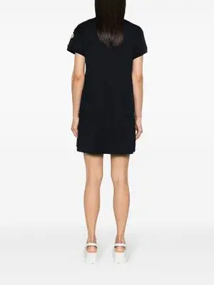 Moncler Corded-logo Cotton Mini Dress