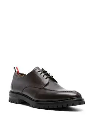 Thom Browne Leather Derby Shoes - Brown
