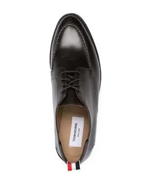 Thom Browne Leather Derby Shoes - Brown