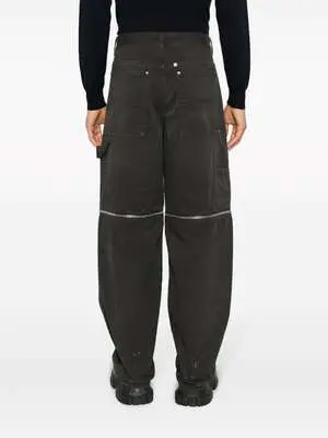 Givenchy Zip-detailed Straight-cut Trousers